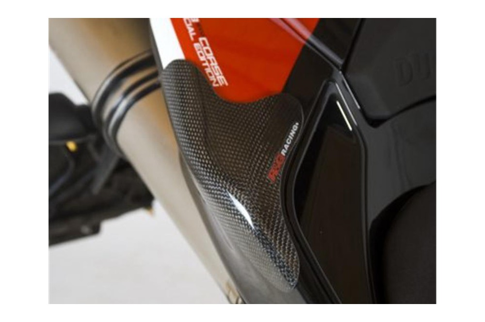 Sliders de coque arrière Carbone R&G pour 848 - 1098 - 1198 (08-14) - Street Moto Piece