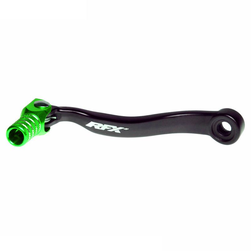 Sélecteur de vitesse RFX Race Noir/Vert pour Suzuki RM 125 (01-08 ...