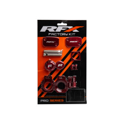 Kit Pièces Anodisées RFX Factory pour KTM 125 EXC (16-17) - FXFK5020099RD