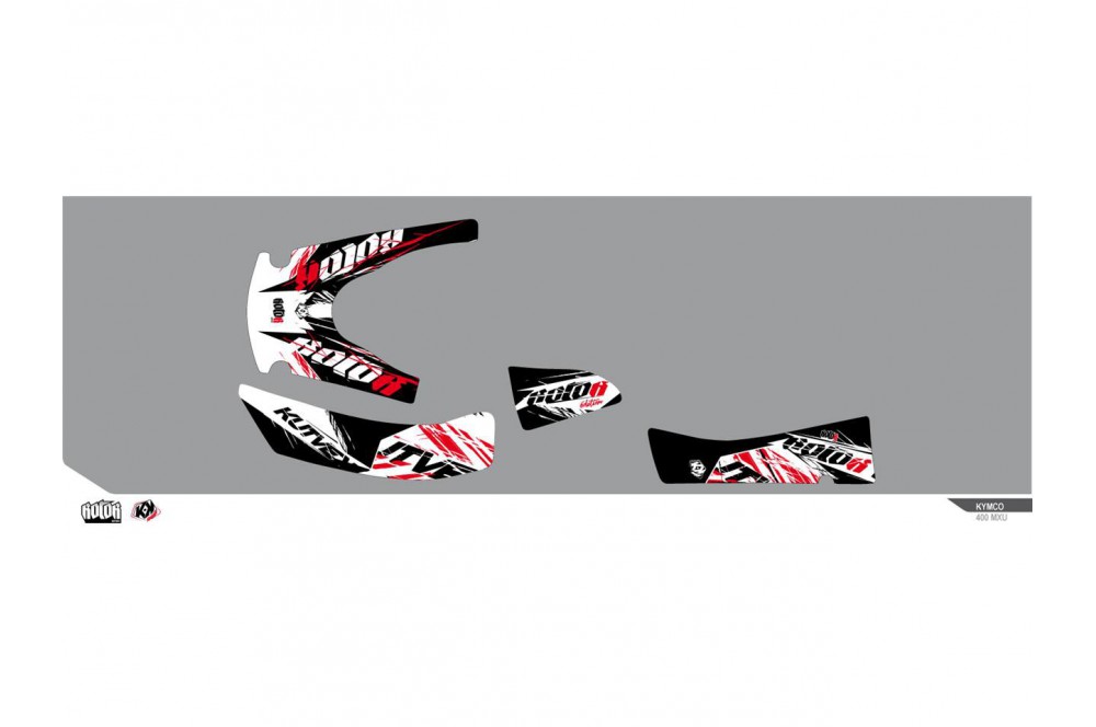 Kit Déco KUTVEK Pour Quad Kymco MXU 300 - Street Moto Piece