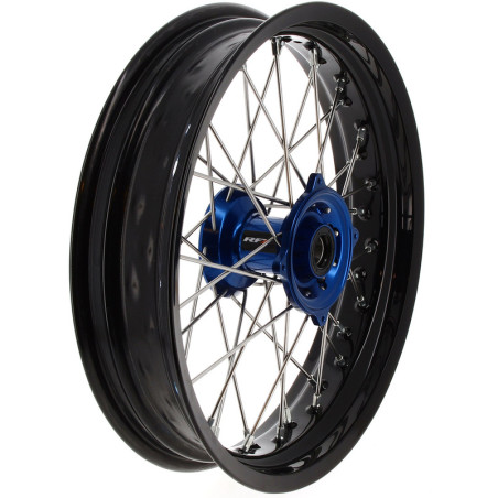 Roue Avant Complète Moyeu Bleu RFX Race SM 17x3,50 pour Suzuki RM-Z 250 ...