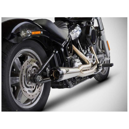 Pare Chaleur Inox Poli Zard pour Harley Davidson 1750 Softail Sport ...
