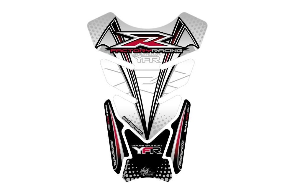 Protection de Réservoir Moto Universel Blanc pour Yamaha - Street Moto ...