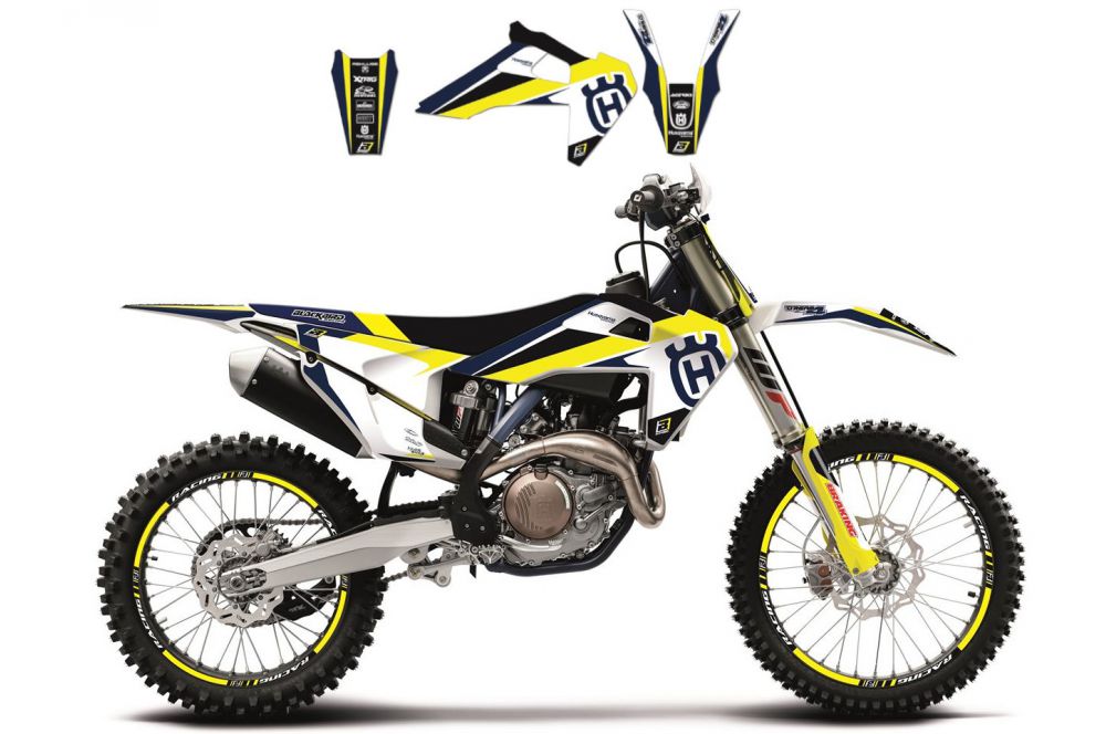 Kit Déco Dream Graphic 4 pour TC125 (16-18) TC250 (17-18) TE250 et ...