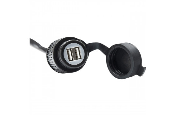 Prise Double USB SW-Motech avec Faisceau EMA.00.107.11300