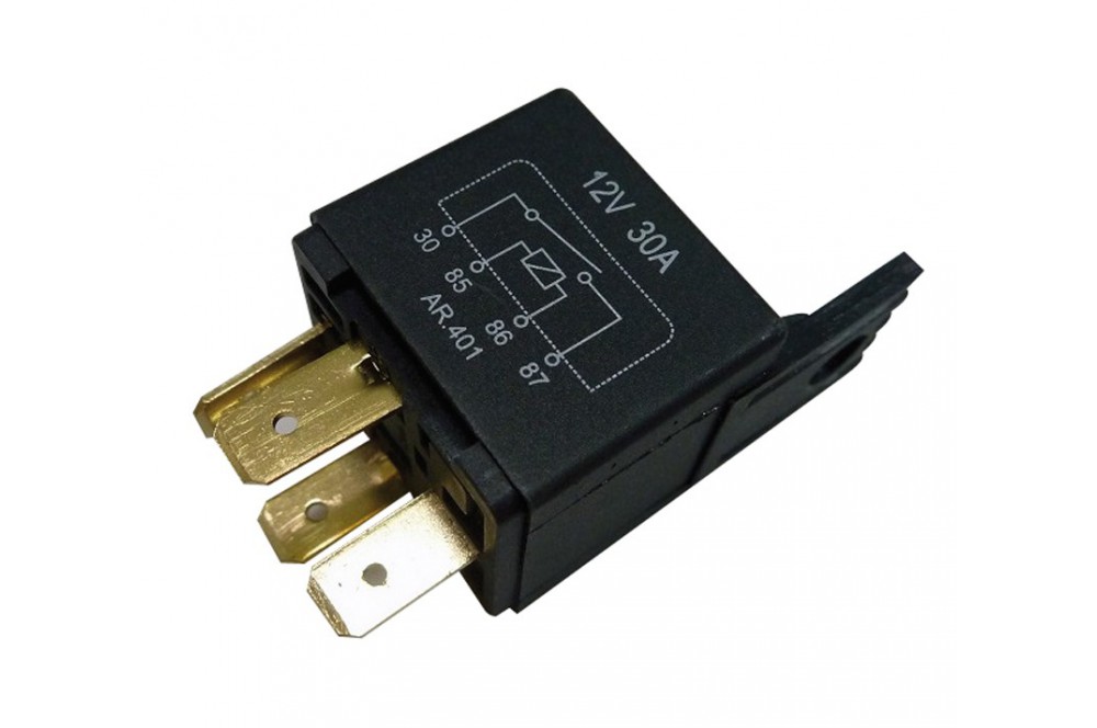 Relais universel 12V-30A - Street Moto Piece