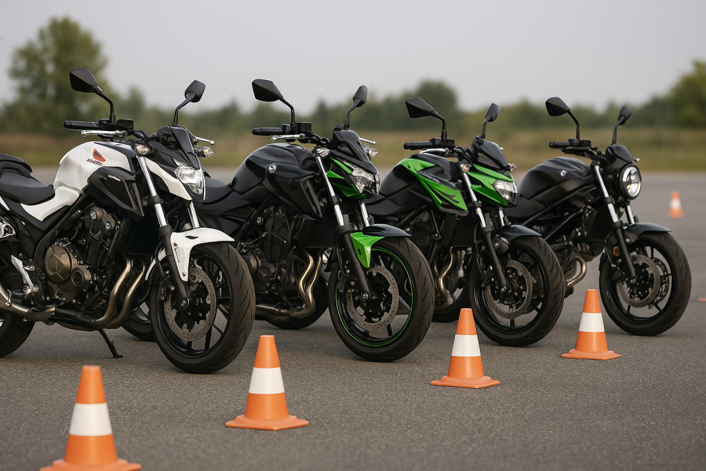 Les meilleures motos A2 pour débuter en 2025 - Street Moto Piece